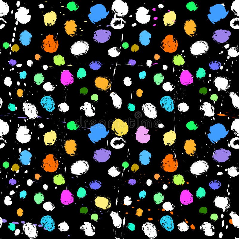 Grunge Seamless Pattern stock illustration. Illustration of design ...