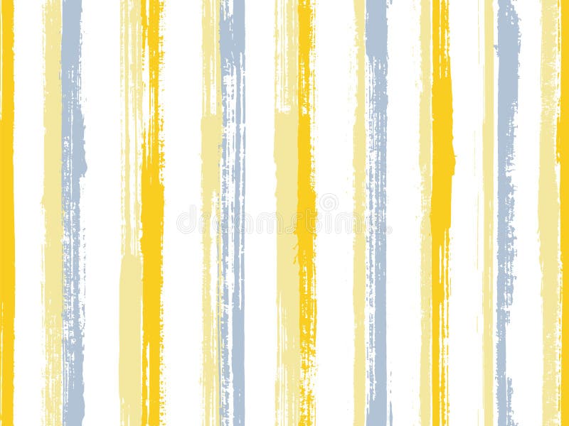Watercolor Handdrawn Parallel Lines Vector Seamless Pattern. Artistic ...