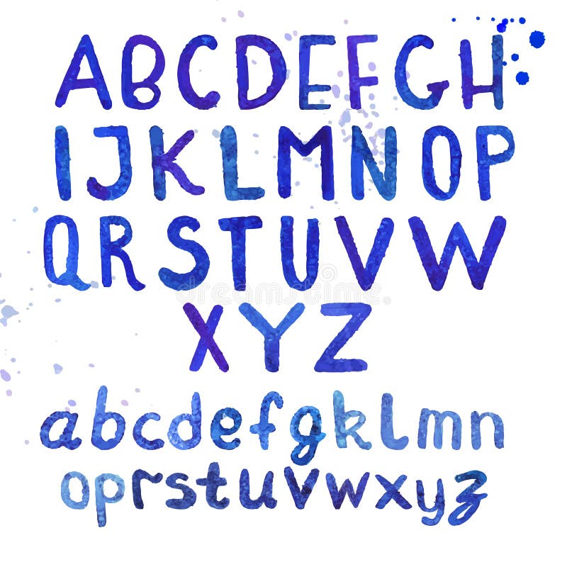 Watercolor Handwritten Lettering 2022 Illustration Stock Illustration ...