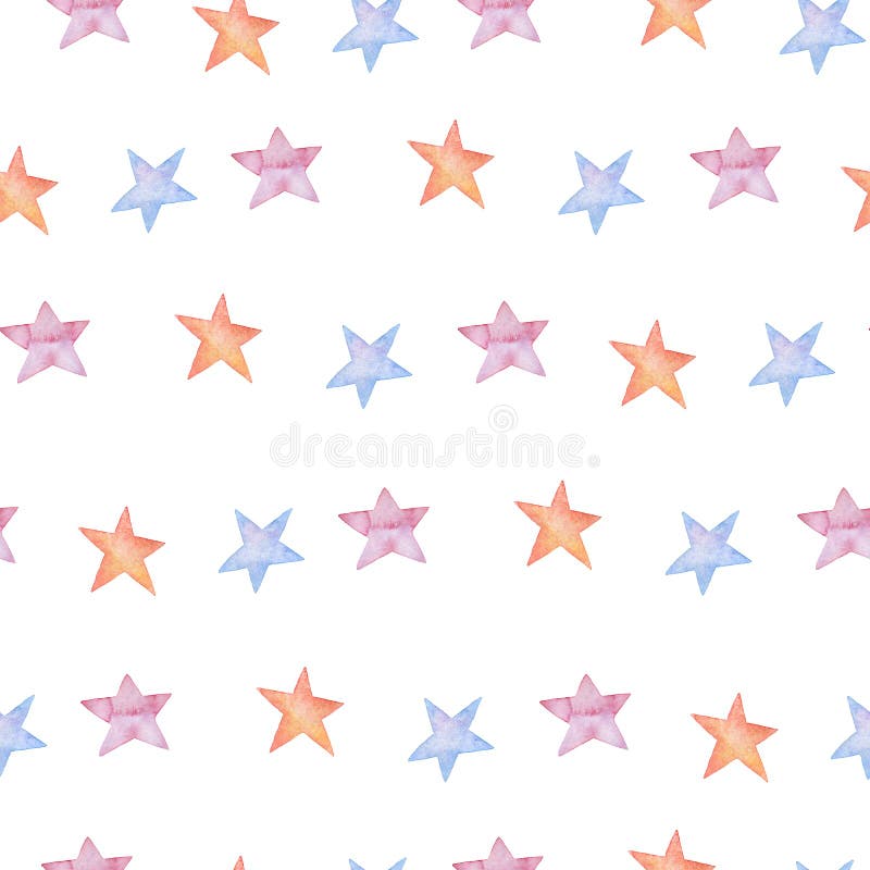Star seamless pattern stock illustration. Illustration of drawn - 167023947