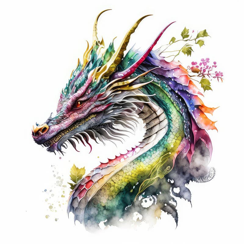 Multicolor Dragon Stock Illustrations – 432 Multicolor Dragon Stock ...