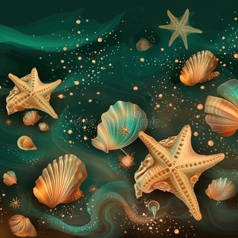 Glitter Shells Stock Illustrations – 351 Glitter Shells Stock ...