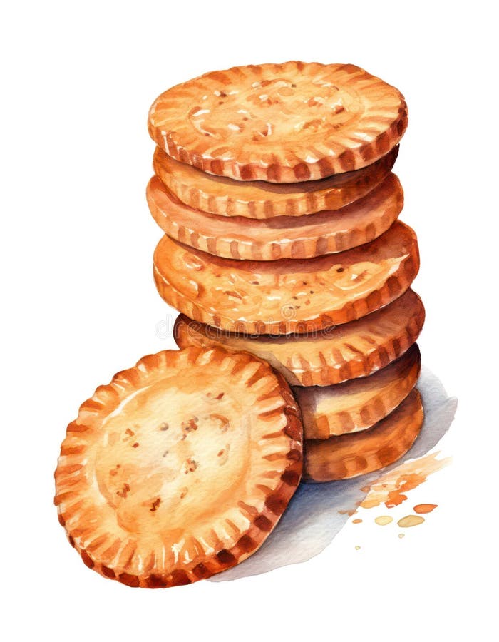 Biscuits Stack Stock Illustrations – 548 Biscuits Stack Stock ...
