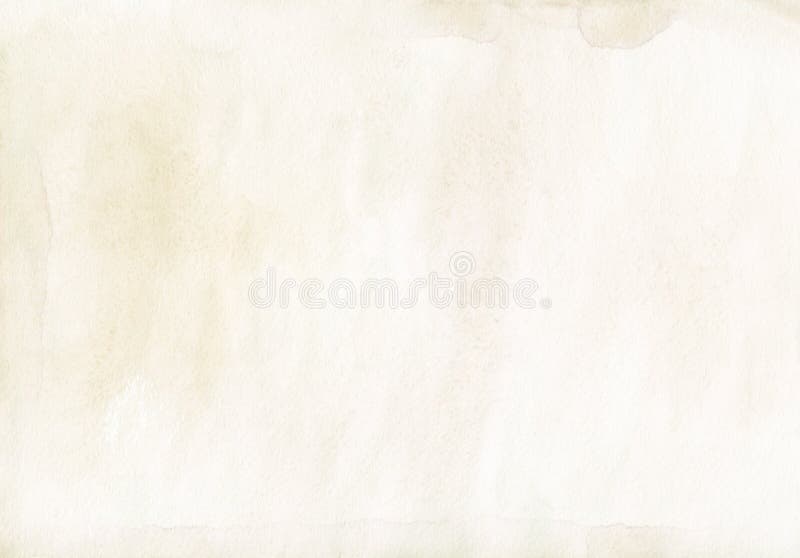 Watercolor Light Beige Background Painting. Messy Texture Stock Image ...