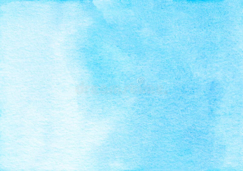 Watercolor Light Blue Gradient Background Texture Aquarelle Abstract