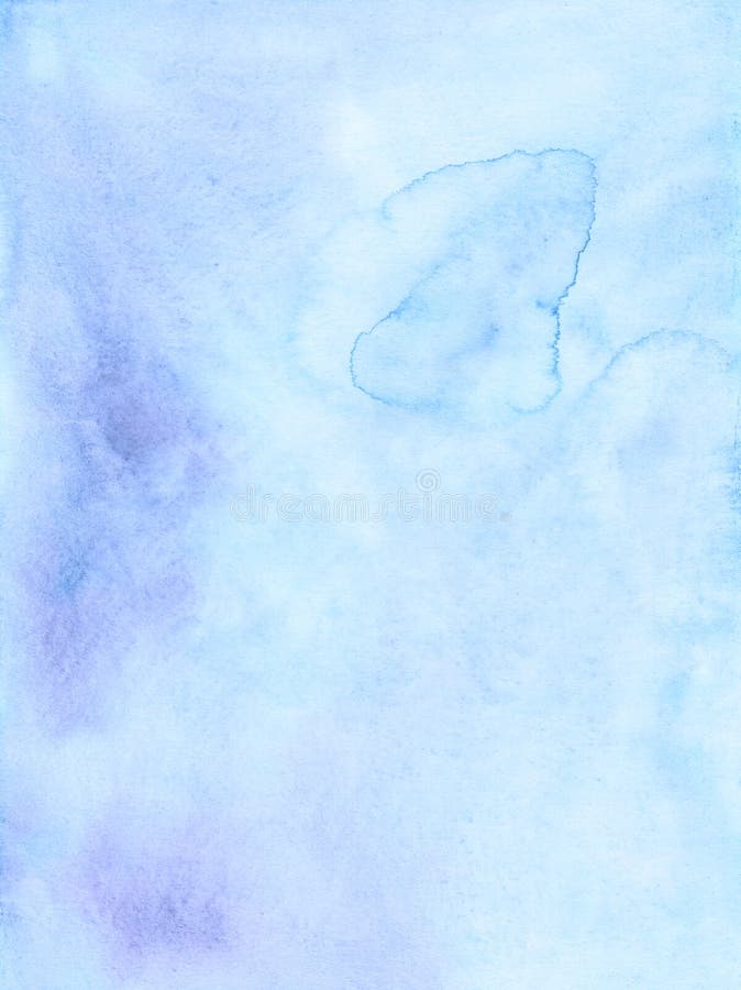 Watercolor Light Blue and Lavender Gradient Background Stock Photo ...