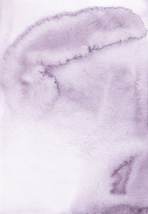 Watercolor Light Violet Background Gradient Texture. Messy Backdrop ...