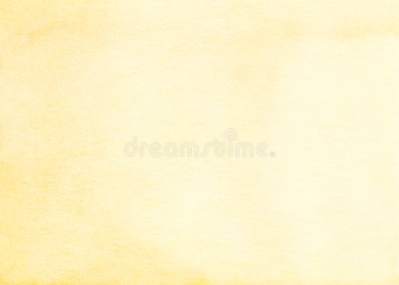 Watercolor Light Yellow Background Texture. Aquarelle Abstract Pastel ...