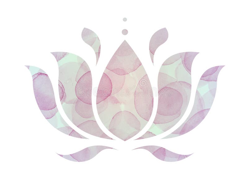 Multicolor Lotus Logo Flower Shape Stock Vector - Illustration of ...