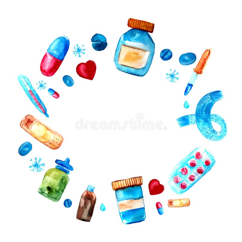 Medicine Border Clipart