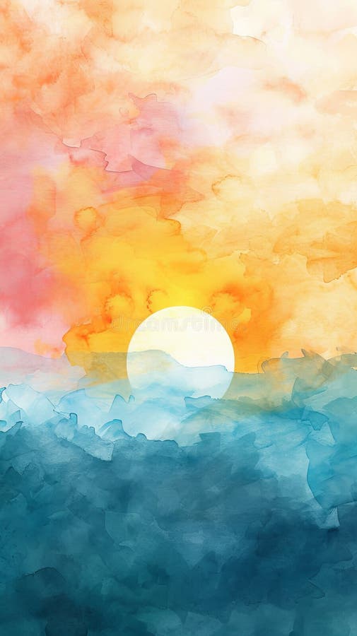 Mindfulness Watercolor Stock Illustrations – 1,949 Mindfulness ...
