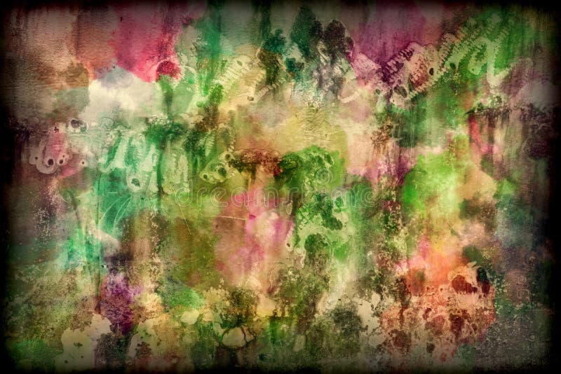Watercolor Multi Colored Texture Effect Background Stock Photo - Image ...
