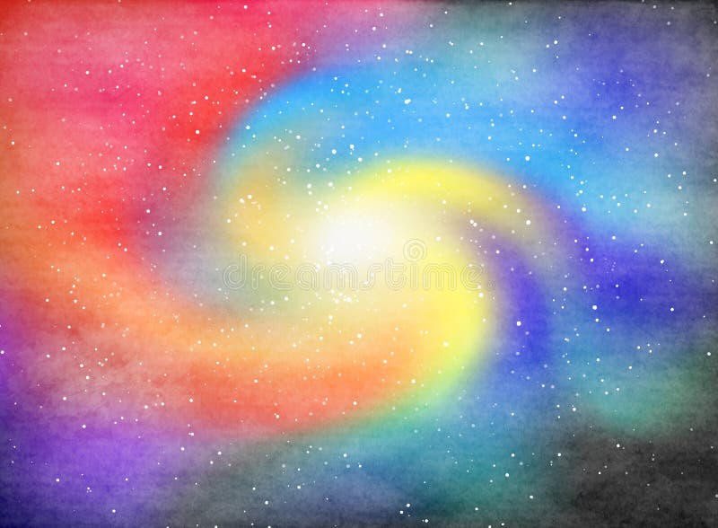 Outer Space Watercolour Background Stock Illustrations – 87 Outer Space ...