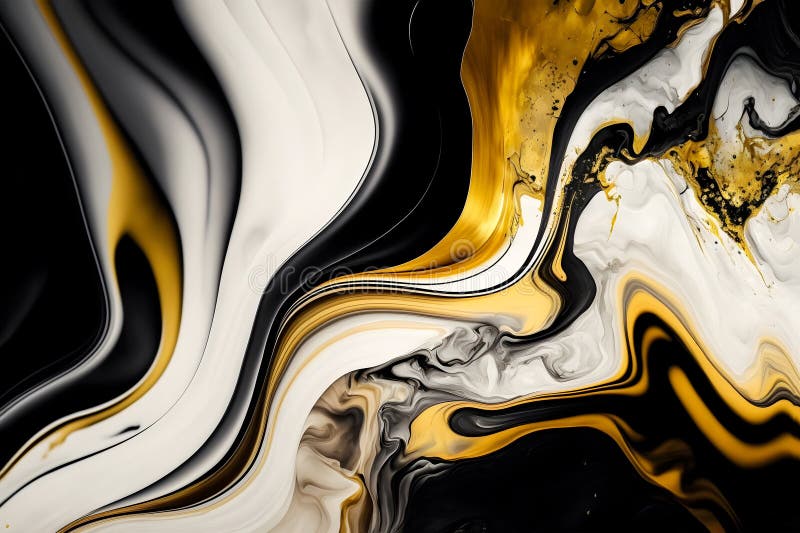 Watercolor Paint Texture and Ink Mixture Create Artistic Abstract ...