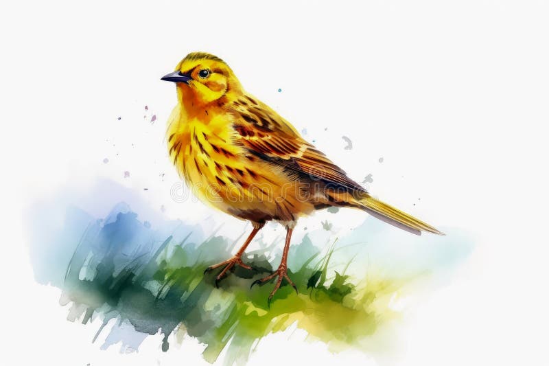 Yellowhammer Drawing Stock Illustrations – 22 Yellowhammer Drawing ...