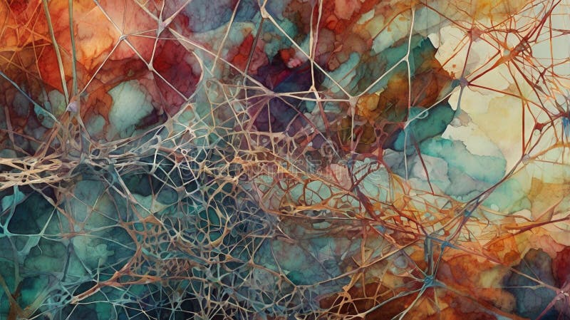 Watercolor Painting: Abstract Digital Art Inspired by the Concept of ...