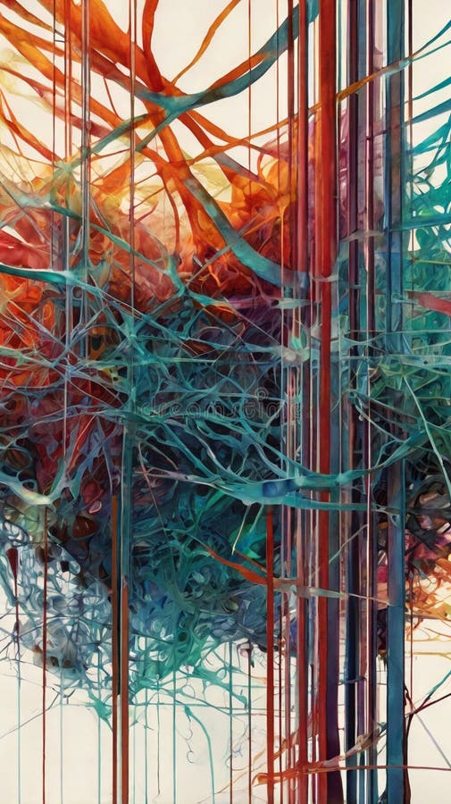 Watercolor Painting: Abstract Digital Art Inspired by the Concept of ...