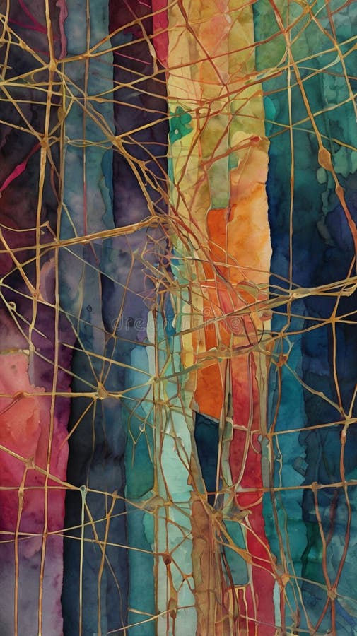 Watercolor Painting: Abstract Digital Art Inspired by the Concept of ...