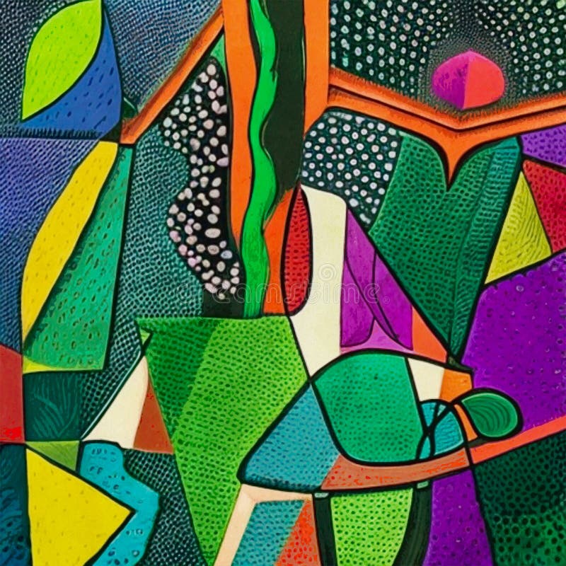 Abstract Illustration for Print, Fabric Pattern, for Use in Graphics ...