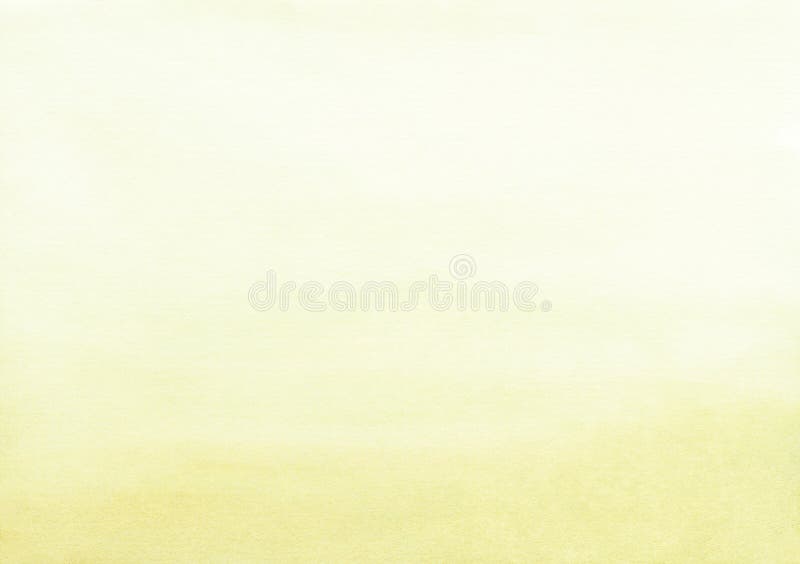 Watercolor Pastel Yellow Gradient Background Texture Stock Image ...