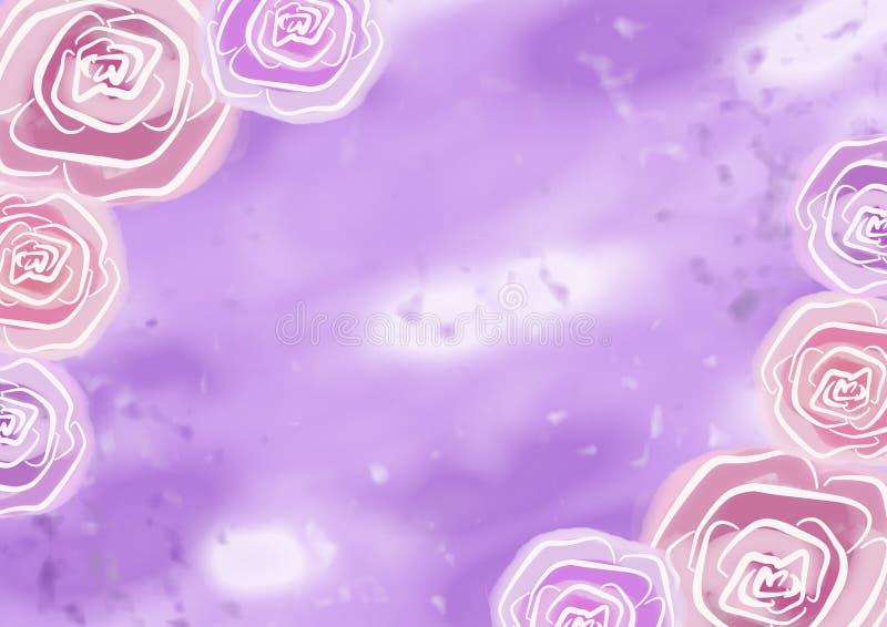 Watercolor Provence Background. Pink and Blue Backdrop Stock ...