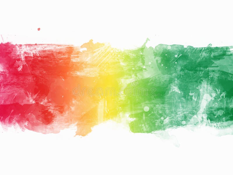 Watercolor rainbow border stock illustration. Illustration of craft ...