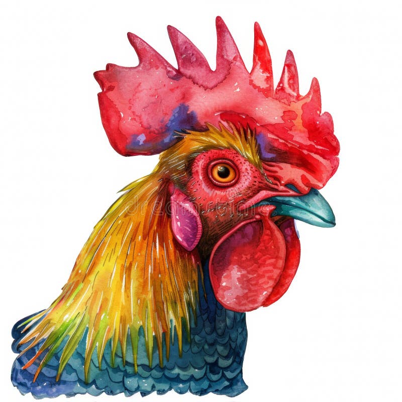 Realistic Rooster Stock Illustrations – 2,192 Realistic Rooster Stock ...