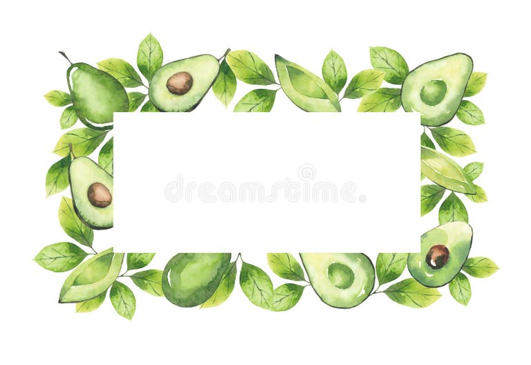 Avocado Frame Stock Illustrations – 3,425 Avocado Frame Stock ...