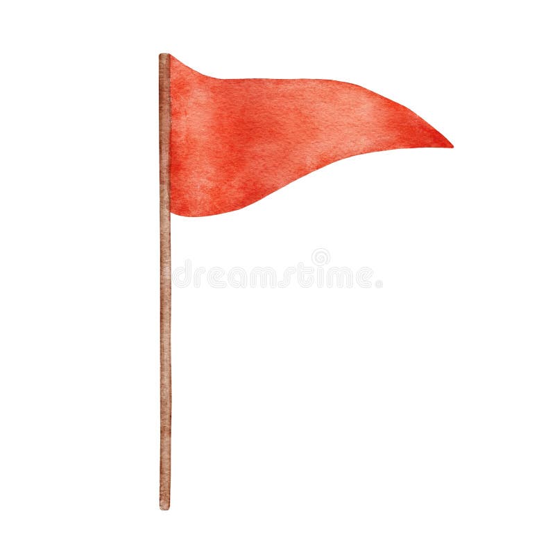 Red Flag Drawing Stock Illustrations – 32,932 Red Flag Drawing Stock ...