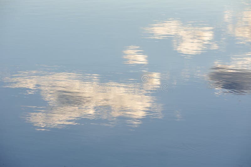Watercolor. stock image. Image of reflection, clear, cloud - 94078719