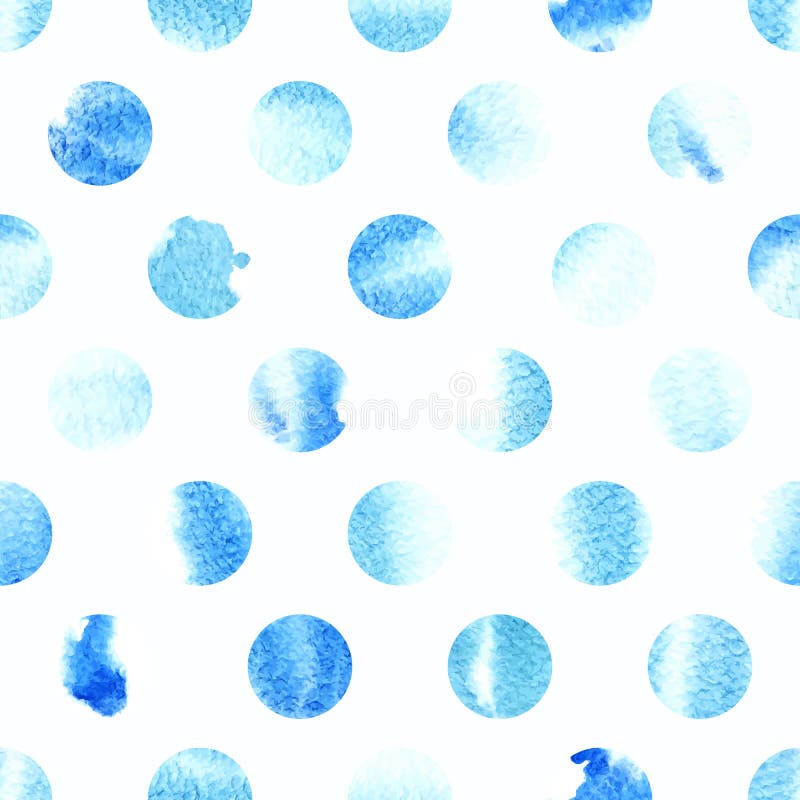 Watercolor dots stock illustration. Illustration of brush - 17223699