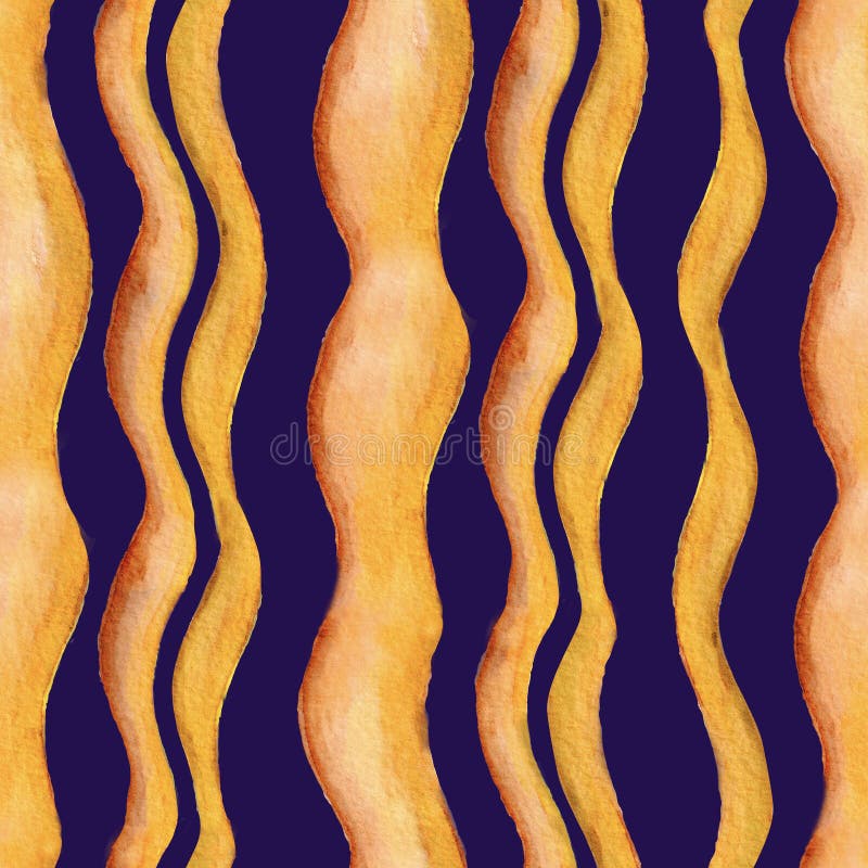 Watercolor Seamless Line Cute Kids Texture Stock Photo - Image of ...