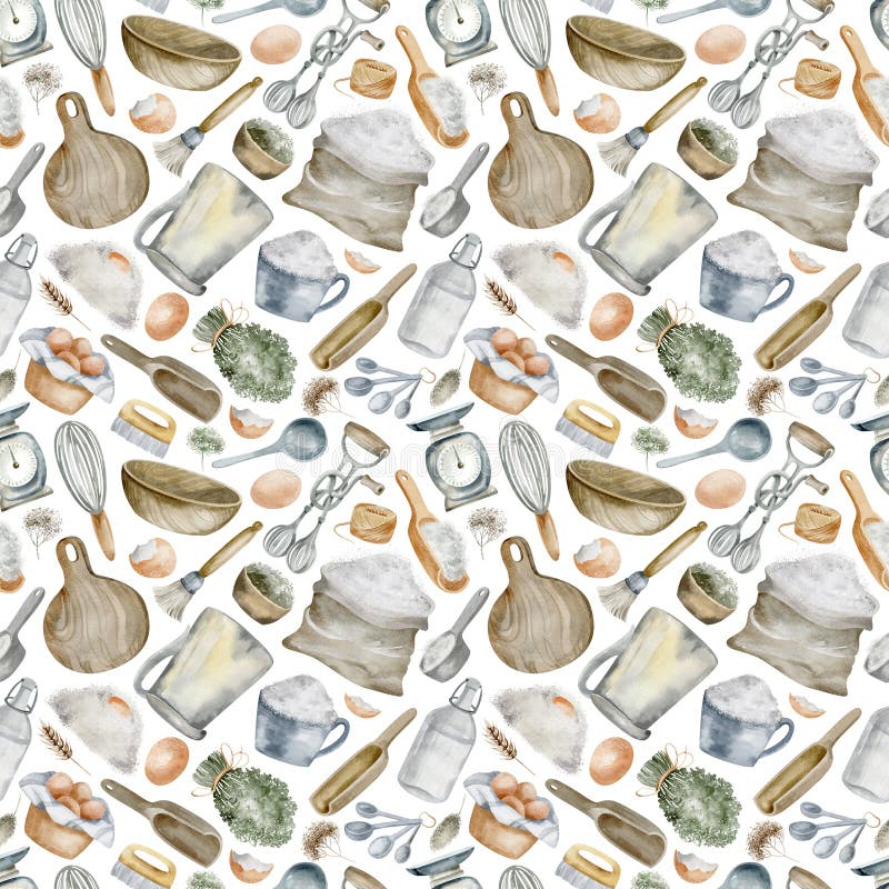 Watercolor Baking Butter Milk Stock Illustrations – 3,998 Watercolor ...