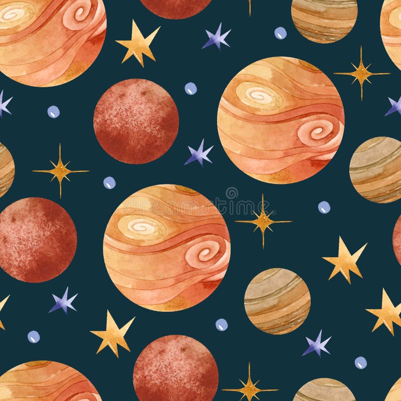 Mars Surface Watercolor Stock Illustrations – 35 Mars Surface ...