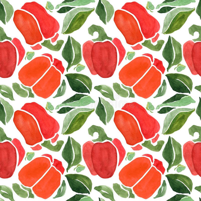 Red Bell Pepper pattern stock photo. Image of food, annuum - 113734510