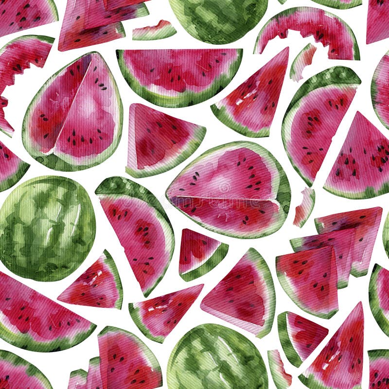 Watermelon Bits Stock Illustrations – 21 Watermelon Bits Stock ...