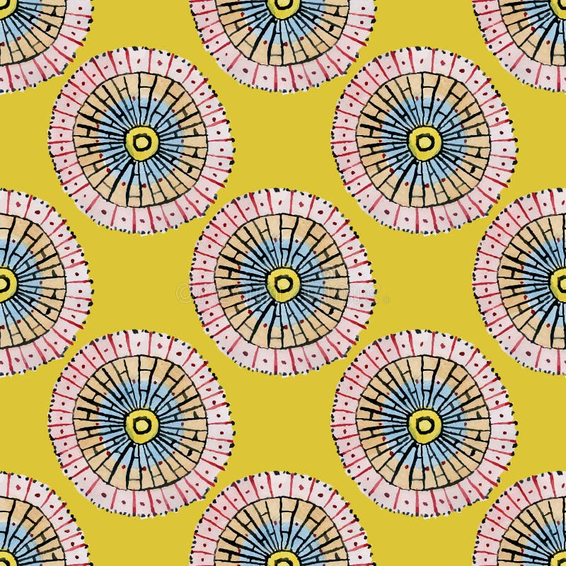 Watercolor Seamless Pattern for Wallpaper, Pattern Fills, Web Page ...