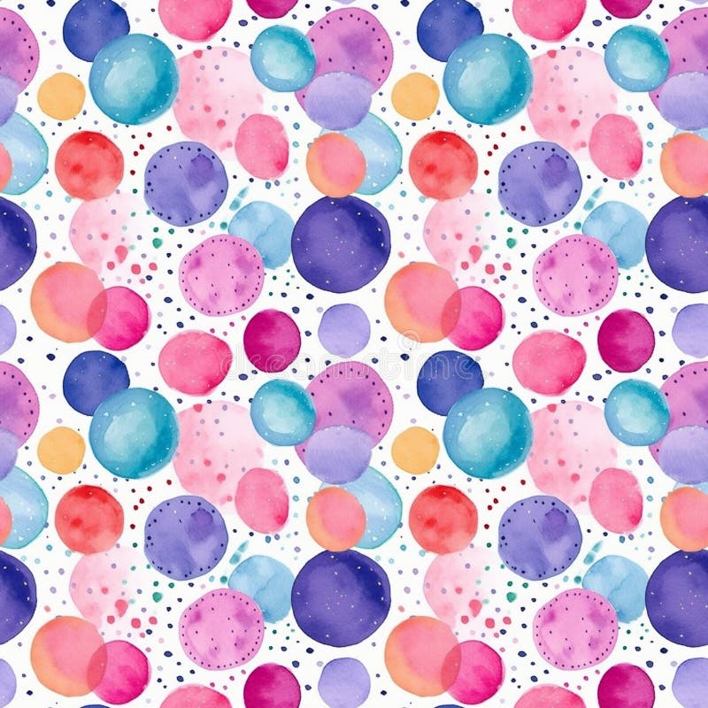 Watercolor Seamless Pattern Wallpapers, Fashion, Backgrounds, Textures ...