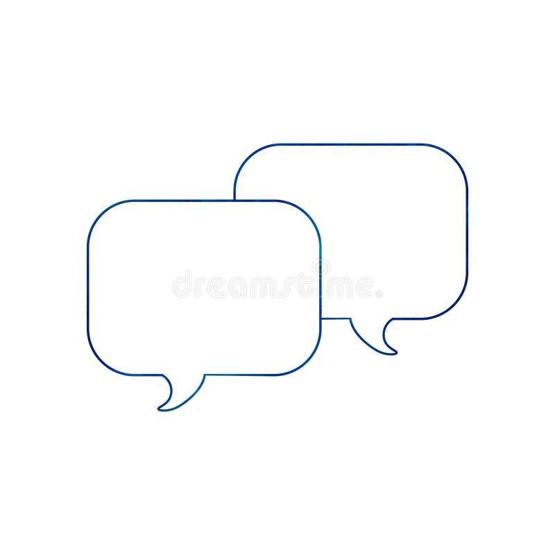 Watercolor Speach Bubbles Dialogue Icon Dialog Bubble Vector Chat Stock ...