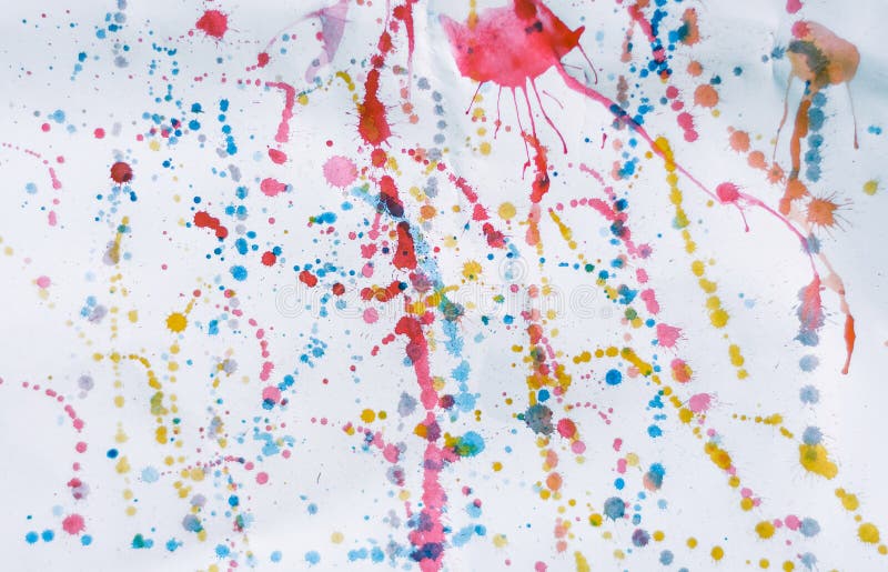 Abstract Watercolor Background Blue and Red Splash Stock Illustration ...