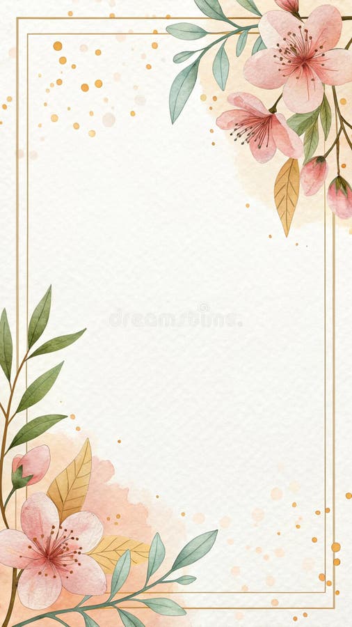 Watercolor Splash Border Paper Texture Artistic and Soft Stock ...