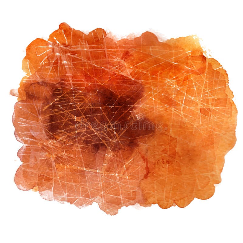 Mars Planet Watercolor Paint. Stock Illustration - Illustration of ...