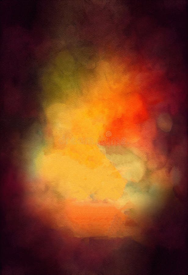 Watercolor Spots, Watercolor Abstract Background. Stock Illustration ...