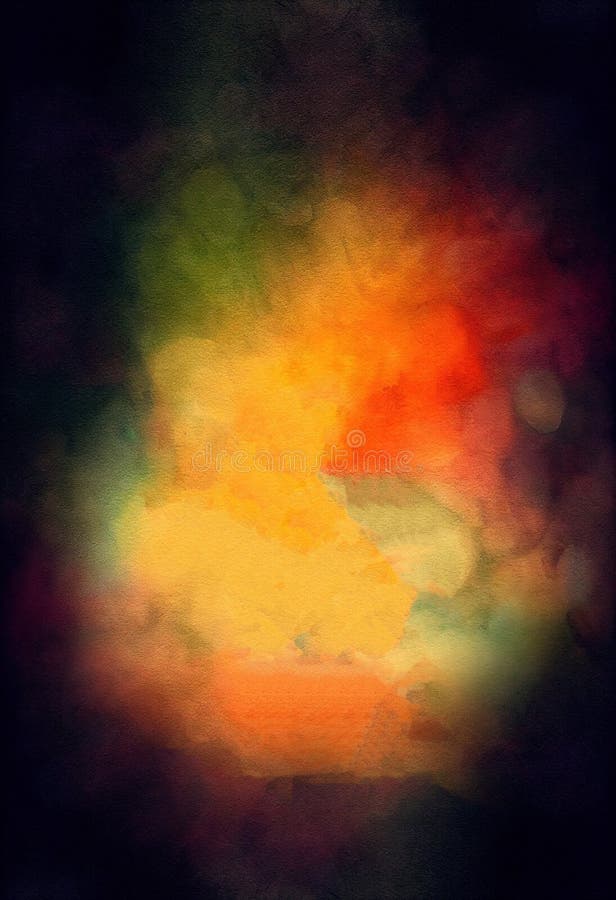 Watercolor Spots, Watercolor Abstract Background. Stock Illustration ...