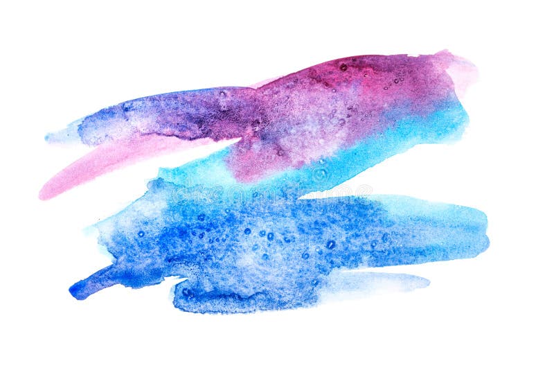 Watercolor Stripes. Beautiful Watercolor Elements for Design Stock ...