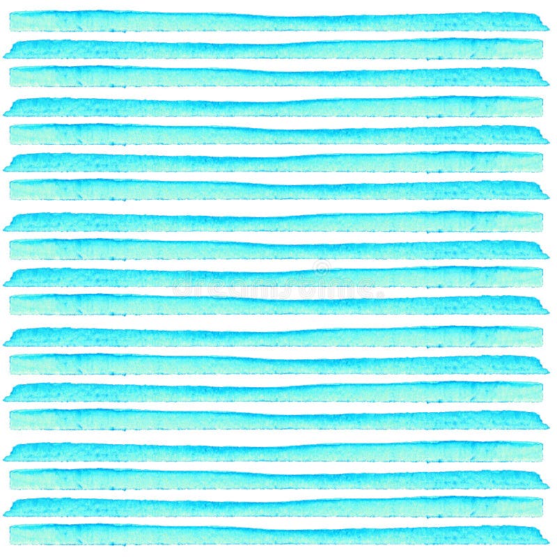 Watercolor Stripes Pattern. Drawing by Hand Stock Photo - Image of ...