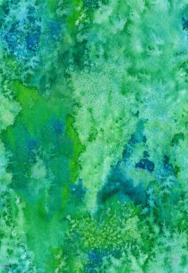 Seamless Watercolor Coffee Color Water Paper Background. Abstract Brown ...