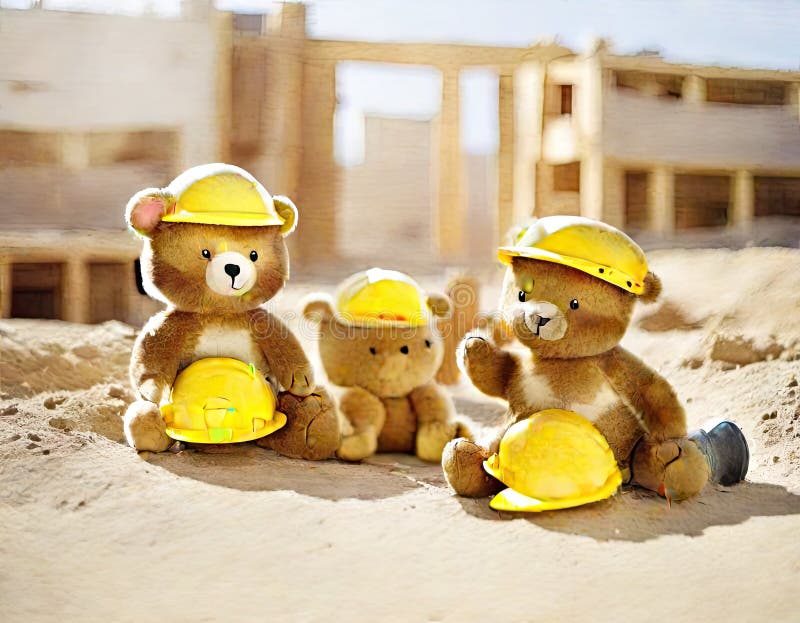 Construction Helmet Teddy Bear Stock Illustrations – 125 Construction Helmet Teddy Bear Stock ...