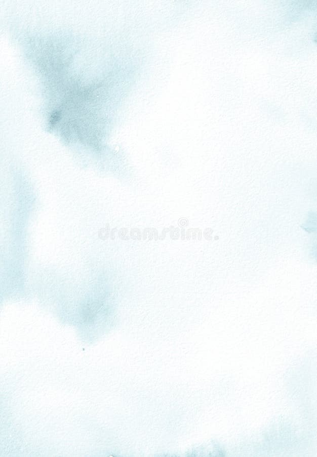 Watercolor Texture Art Background Hand Painted Color Blue Stock ...