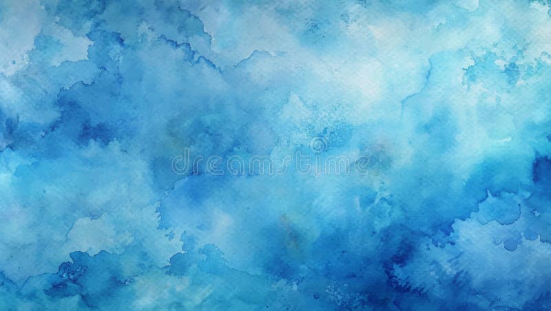 Watercolor Texture Background Celeste Blue Template for Banner Poster ...